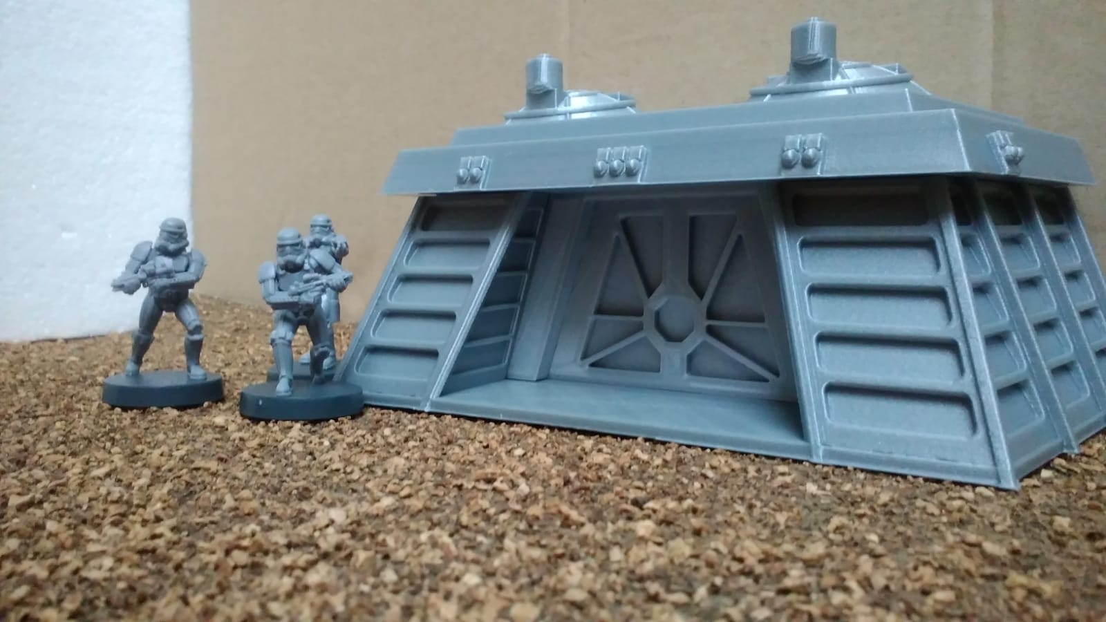 Bunker back door – Design and Printing